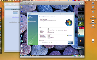 Running the Vista x64 Partition in VMWare Fusion